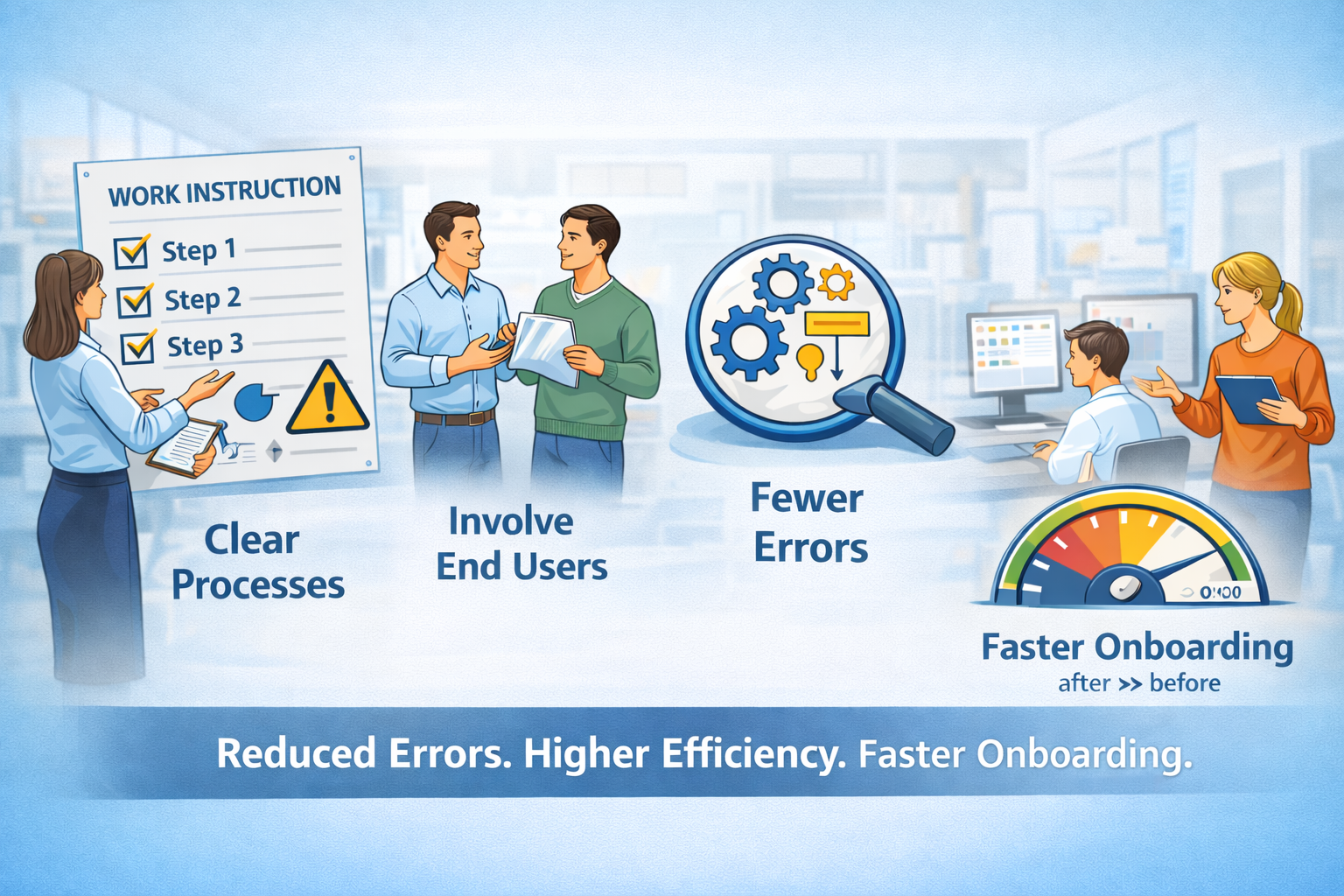 Best Practices for Creating Effective Work Instructions - Office - Leanbyte